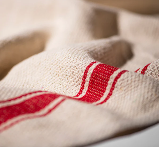 Red Stripe Cotton Cloth – The Hackney Draper